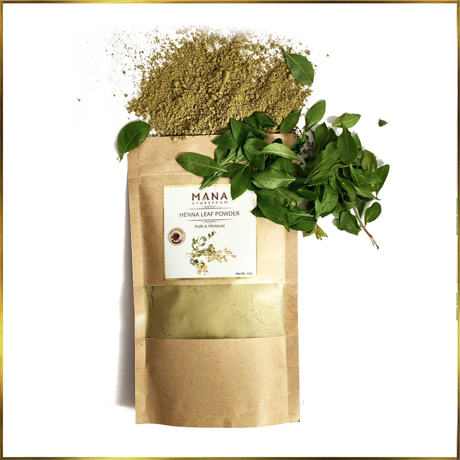 Prevent Premature Greying hair with Henna leaves powder | Mana Ayurvedam